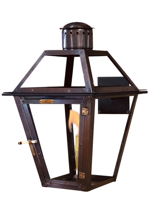Quarterview Hanging Yoke | Copper Gas & Electric Lanterns | Flambeaux ...