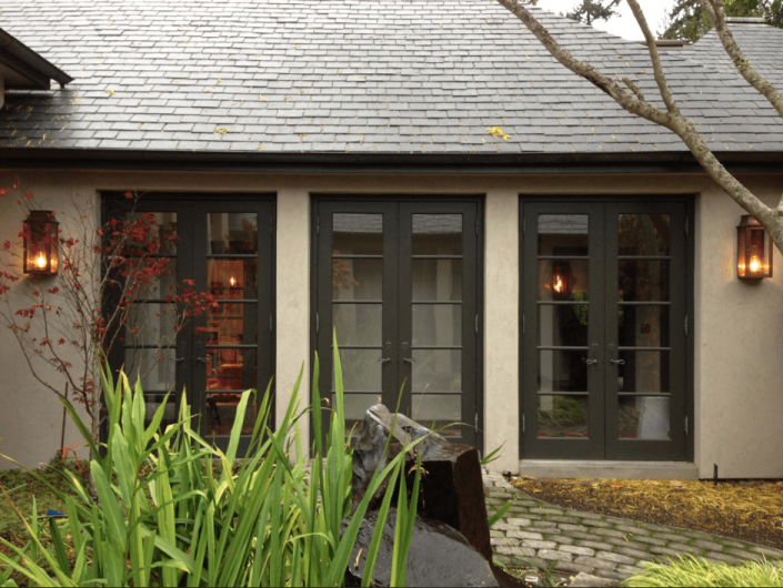 Colonial Style Flush Mount | Copper Gas & Electric Lanterns | Flambeaux ...