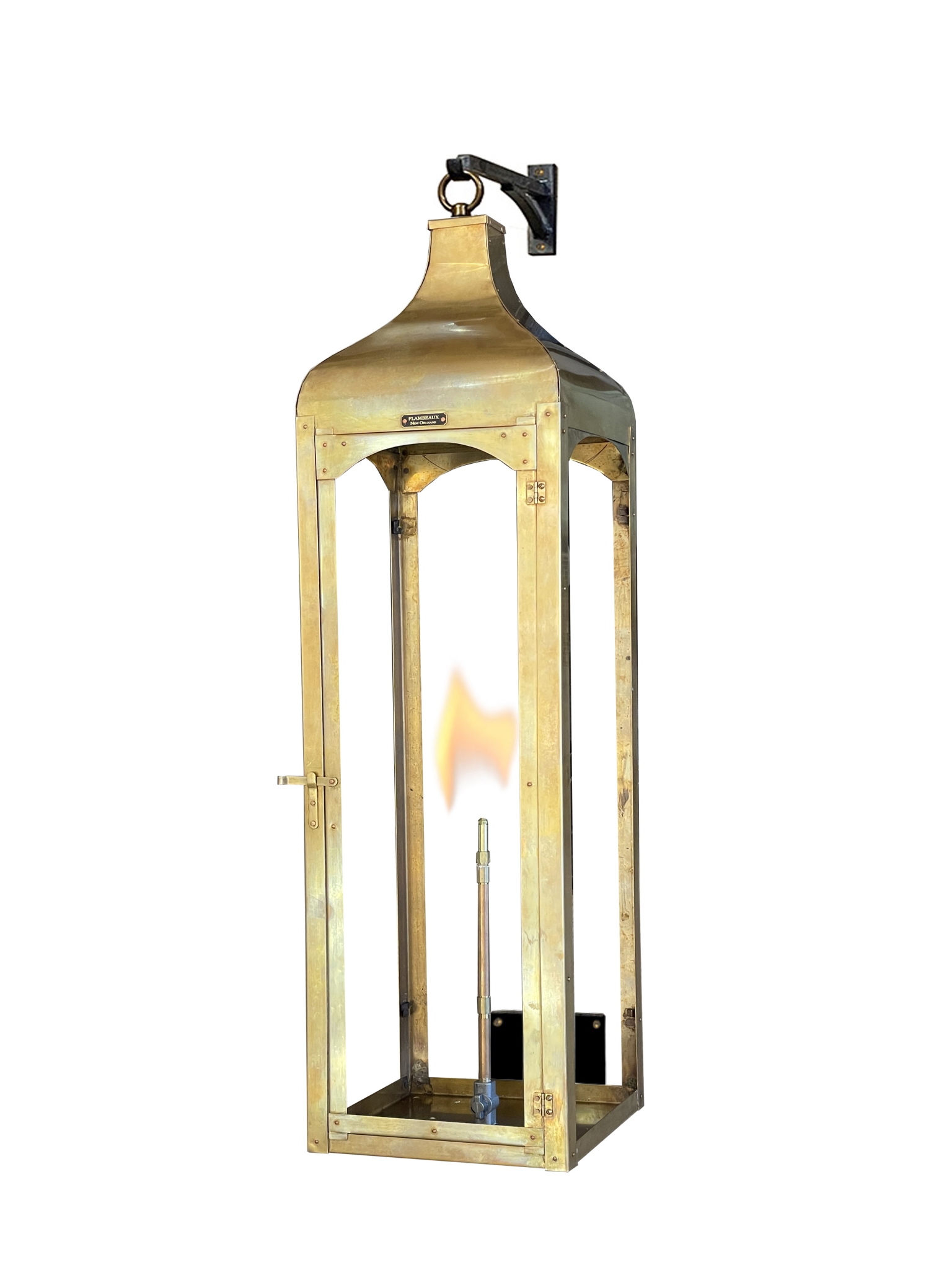 Copper Gas & Electric Lanterns | Flambeaux Lighting New Orleans